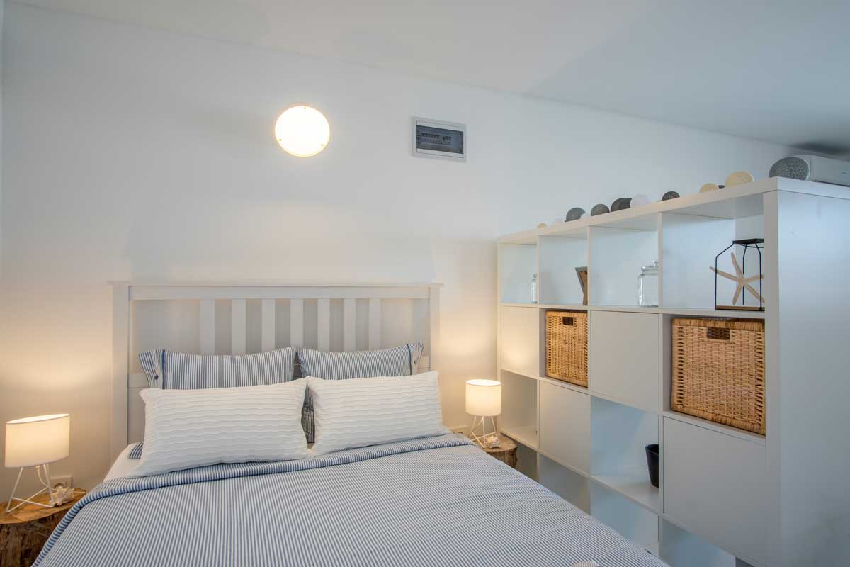 A White Cliffside Studio Apartment