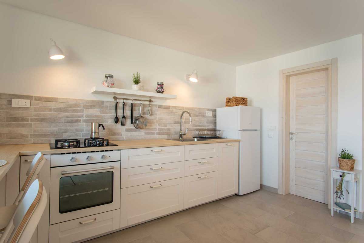 A White Cliffside Studio Apartment